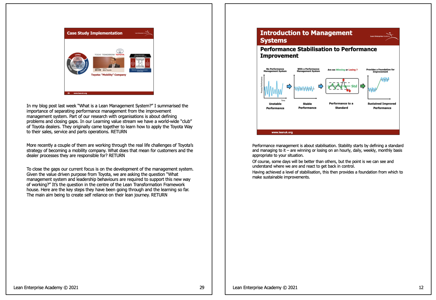 Management System – Performance: On-Demand Webinar | Lean Academy Management System – Performance: On-Demand Webinar | Lean Academy